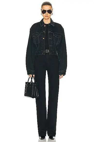 Saint Laurent Neo 80's Denim Jacket