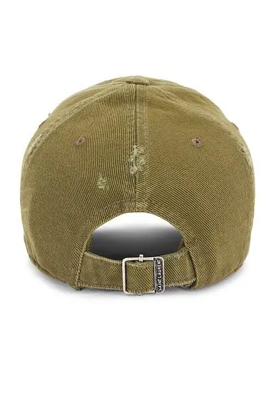 Saint Laurent Washed Denim Cap