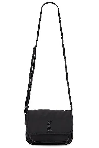 Saint Laurent Bv Niki Messenger Bag - Nero