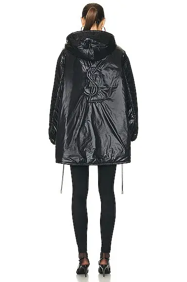 Saint Laurent Half Zip Jacket - Noir