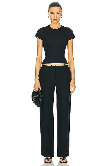 LESET Kelly Slim Fit Tee - Black
