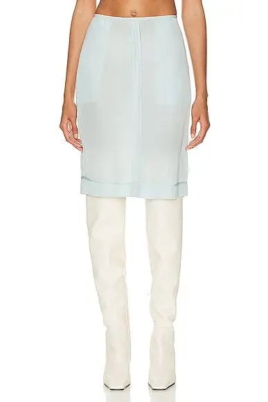 Bottega Veneta Sheer Skirt