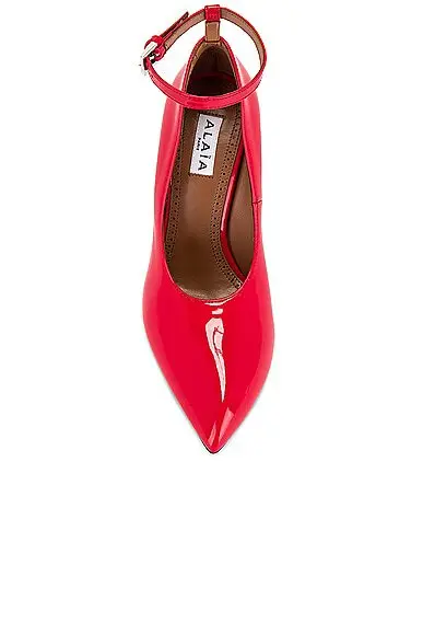 Alaïa Shark Pump - Cerise