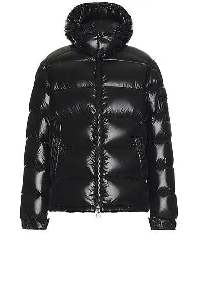 Moncler Quilted Down Hooded Jacket