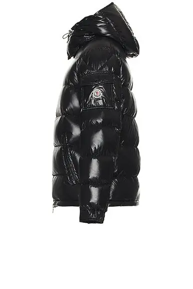Moncler Quilted Down Hooded Jacket