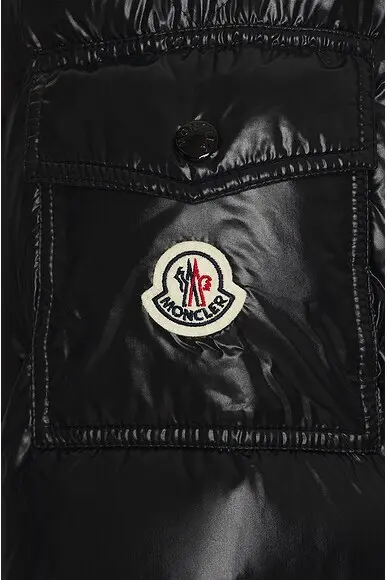 Moncler Quilted Down Hooded Jacket