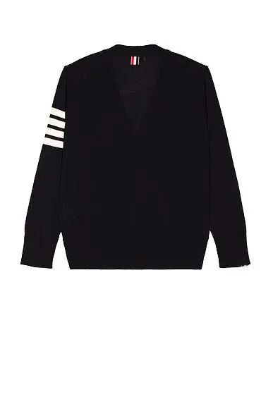 Thom Browne Merino Wool Cardigan Sweater