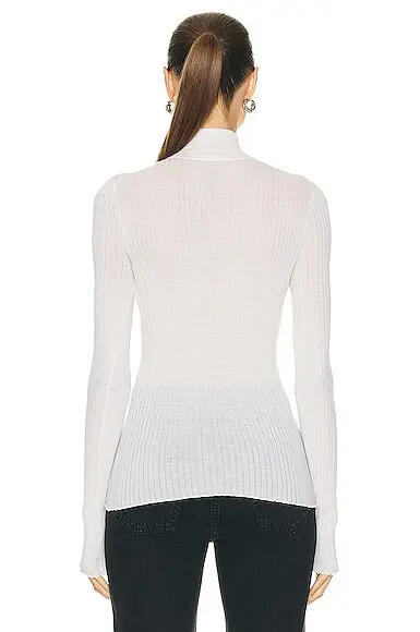 Sprwmn Mock Neck Top