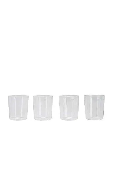 HAWKINS NEW YORK Essential Set Of 4 Medium Glasses - Clear