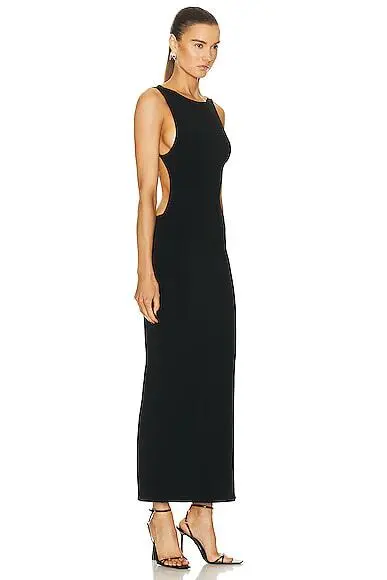 GRACE LING Open Back Maxi Dress