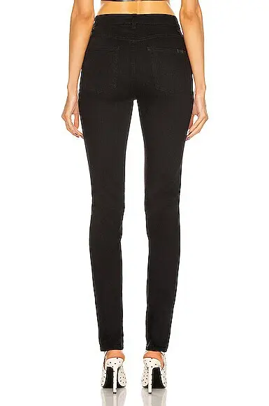 Saint Laurent High Waist Skinny Jeans