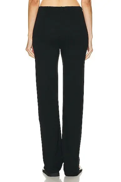 Eterne Straight Leg Sweatpant - Black