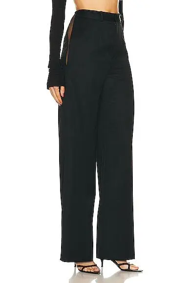 GRACE LING Peek Open Thigh Pant