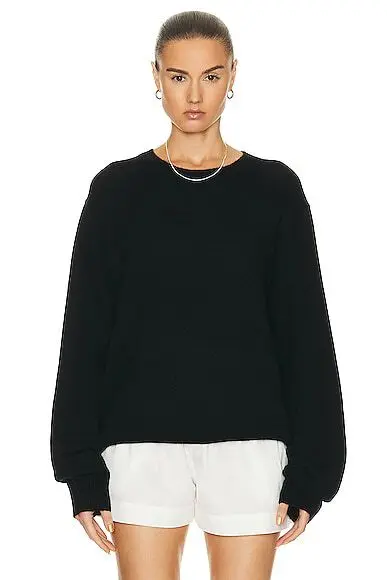 Eterne James Cashmere Sweater - Black