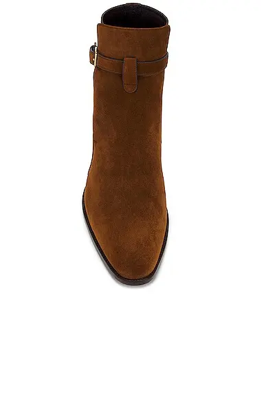 Saint Laurent Wyatt 40 Zip Boot