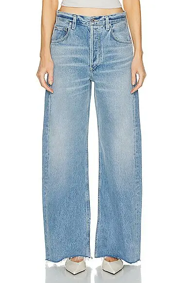 Citizens Of Humanity Ayla Split Hem Jeans - Mojave