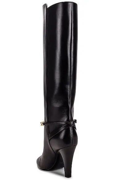 Saint Laurent Koller Leather Boots