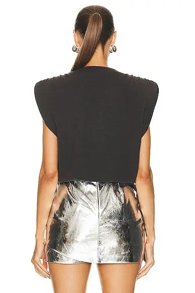 THE SEI Gathered Shoulder Sweater