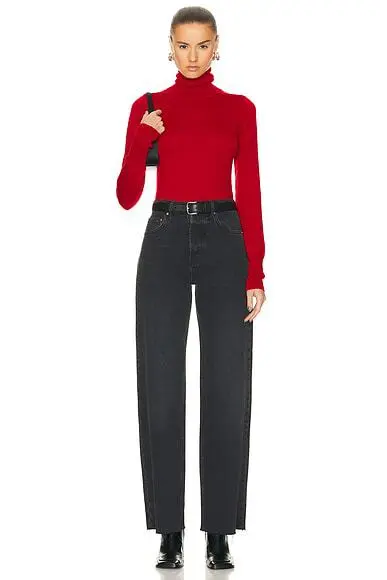 GRLFRND Merino Wool Turtleneck Sweater