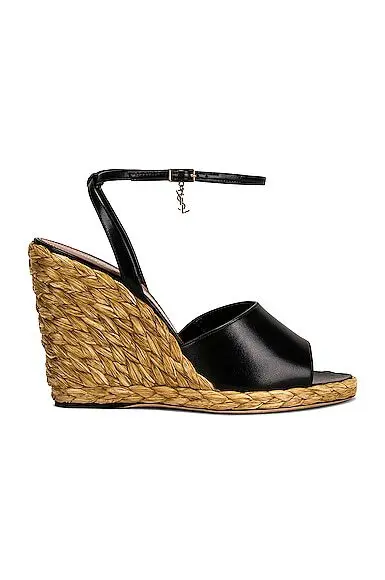 Saint Laurent Paloma Wedge Sandals