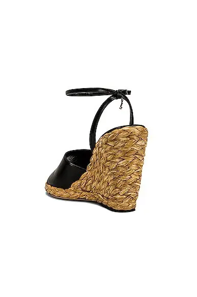 Saint Laurent Paloma Wedge Sandals