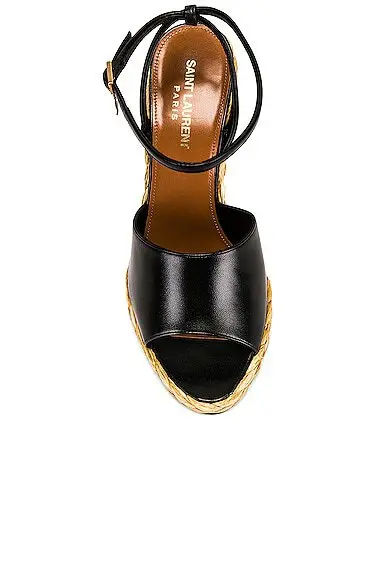Saint Laurent Paloma Wedge Sandals