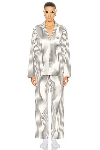 TEKLA Stripe Pant