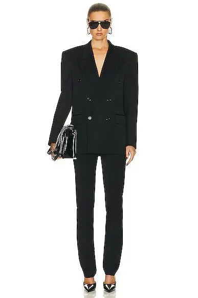 Saint Laurent Tailored Pant - Noir