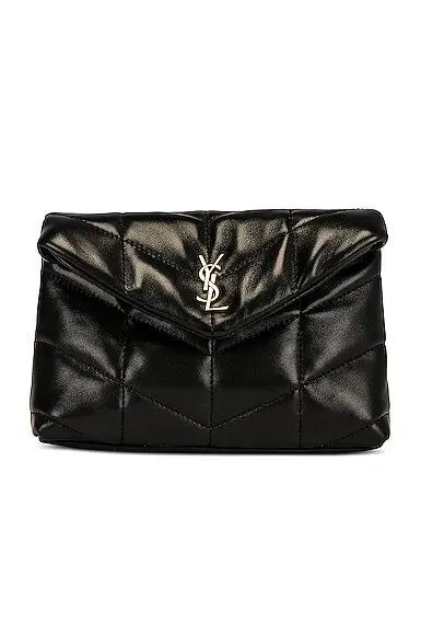 Saint Laurent Small Puffer Pouch