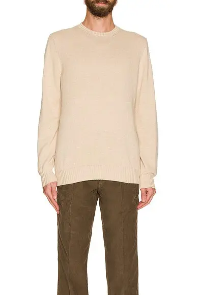 GHIAIA Cotton Crewneck - Vanilla