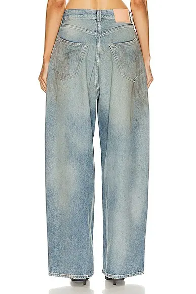 Acne Studios Dirty Look Wide Leg Jeans