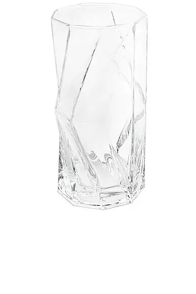 MAX ID NY Ghost Highball Glass Pair - Clear