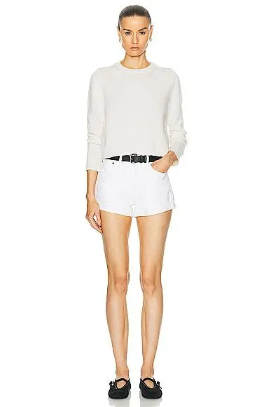 AGOLDE Parker Denim Short