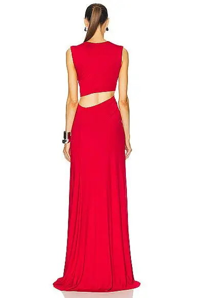 SID NEIGUM Triple Loop Knit Dress