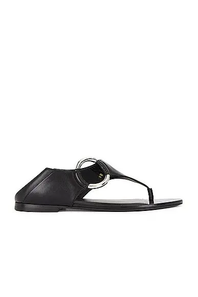 Saint Laurent Xsl Flat Sandal