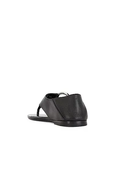 Saint Laurent Xsl Flat Sandal