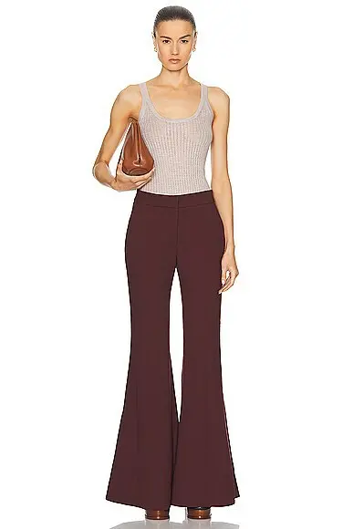 Gabriela Hearst Nevin Pointelle Tank Top - Oatmeal
