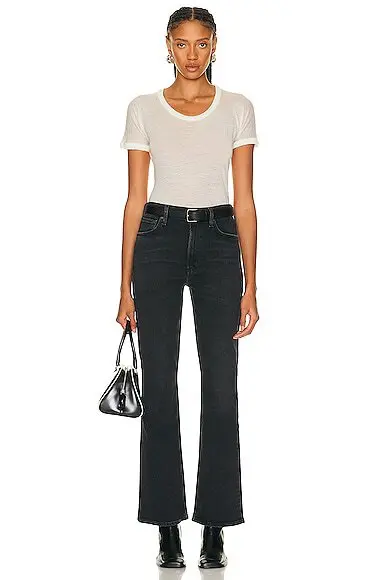 AGOLDE Nico High Rise Slim Boot Jeans