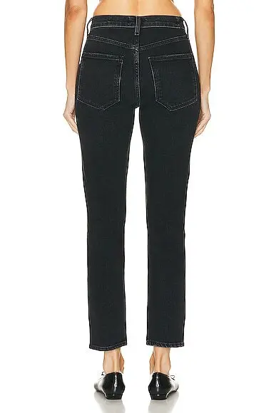 AGOLDE Riley Long High Rise Straight Jeans
