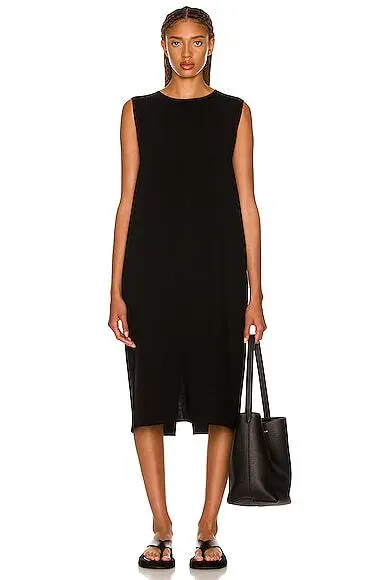 THE ROW Mirna Dress - Black