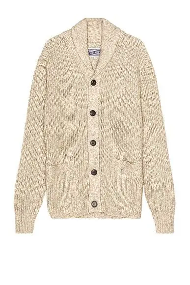 SCHOTT Yak Blend Cardigan - Limestone