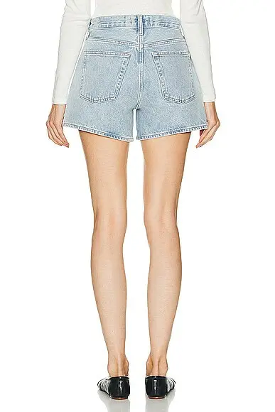 AGOLDE Parker Long Denim Short
