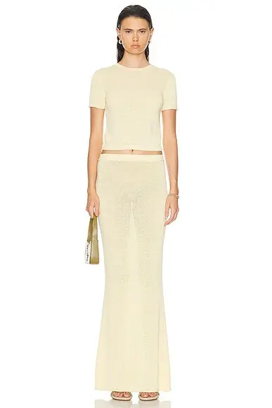 SEROYA Kora Skirt - Butter