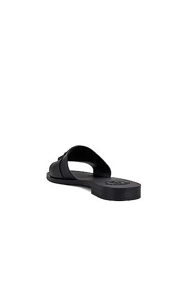 Moncler Mon Slide Sandals - Black
