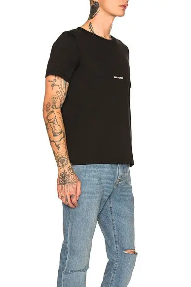 Saint Laurent Logo Tee