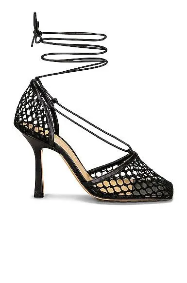Bottega Veneta Stretch Heels - Black