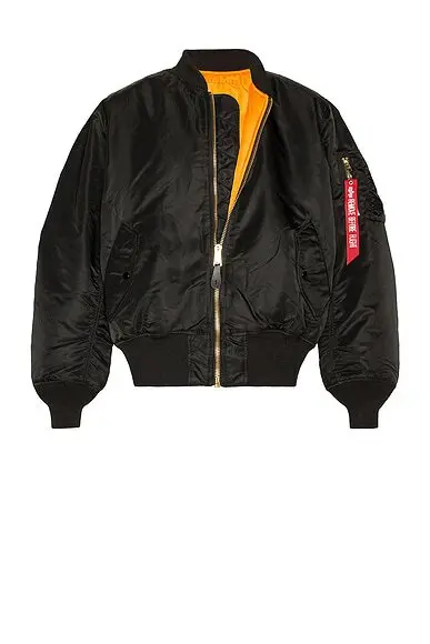 Alpha Industries Ma-1 Flight Jacket - Black