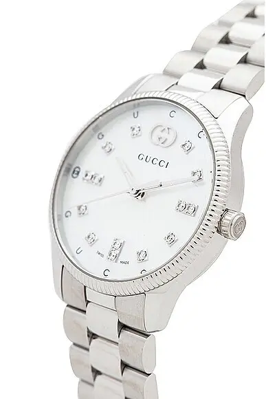 Gucci G-timeless Slim Diamond Watch