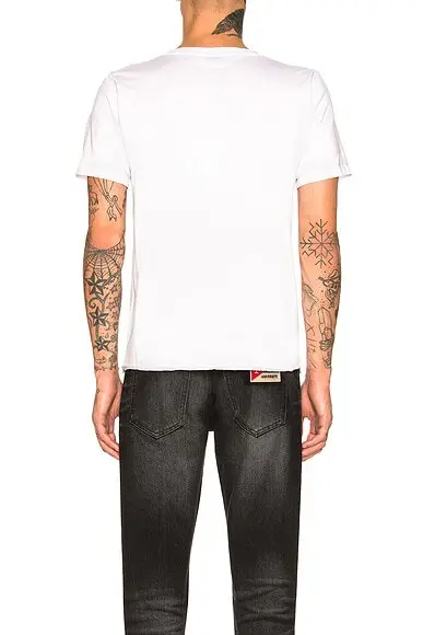 Saint Laurent Logo Tee - White