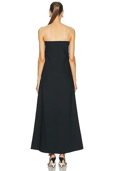 AEXAE Column Maxi Dress